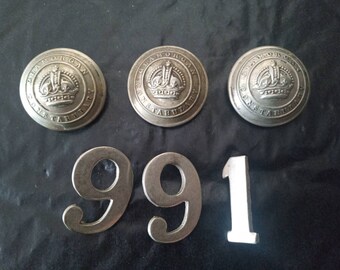 Police Buttons - Etsy UK