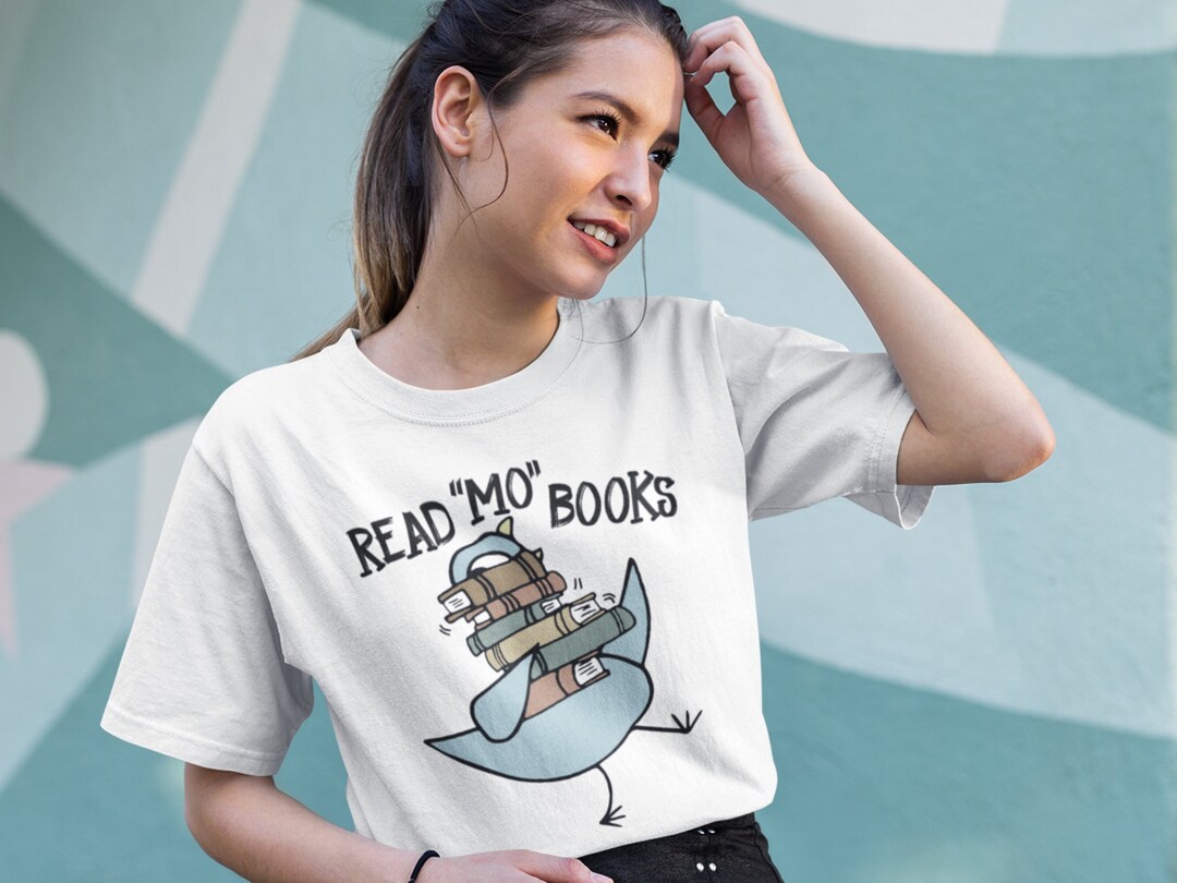 Read Mo Books Shirt, More Books Back to School Shirt, Book Characters ...