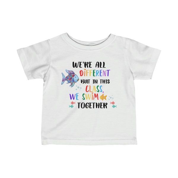 We're All Different but in This Class We Swim Together - Etsy Australia