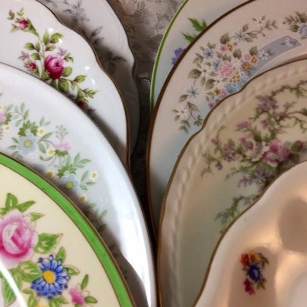 Mismatched Dinner Plates - Etsy