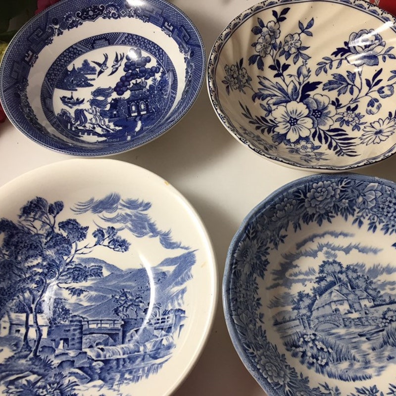 Transferware Bowls - Etsy