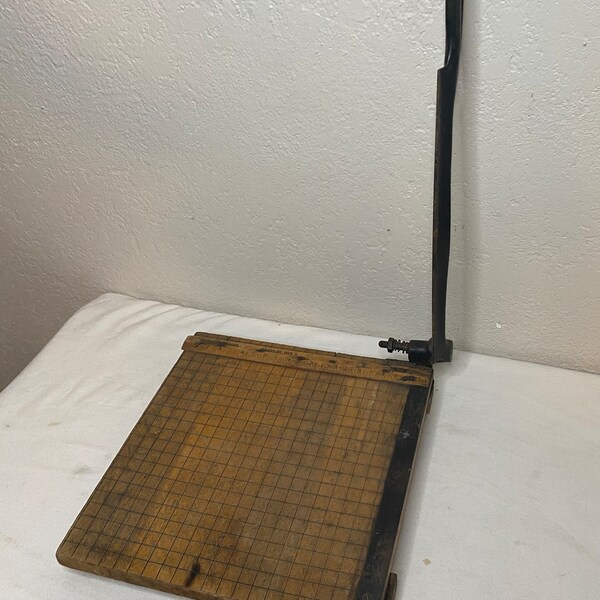 Vintage Paper Cutter - Etsy