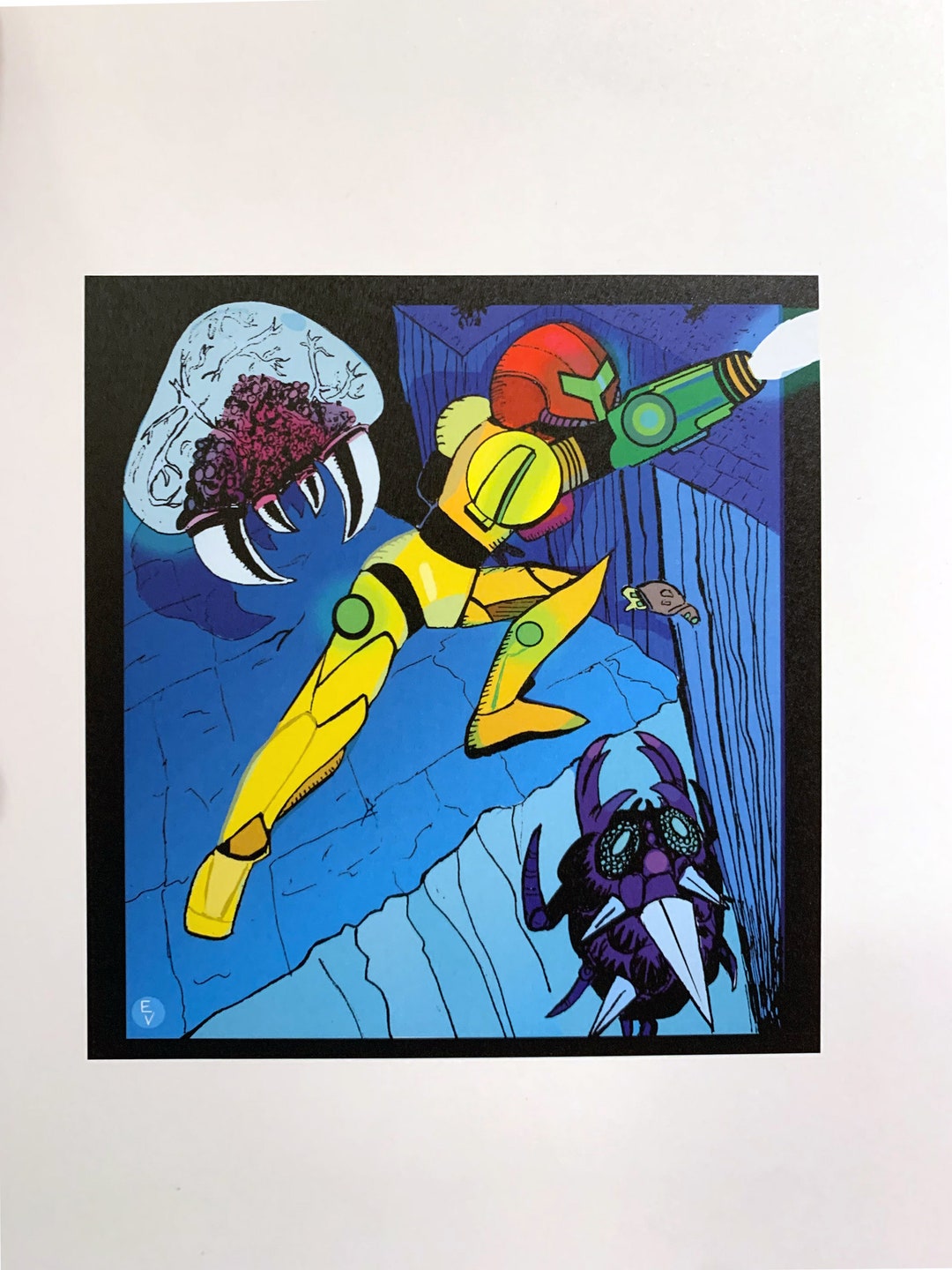 Metroid Print - Etsy