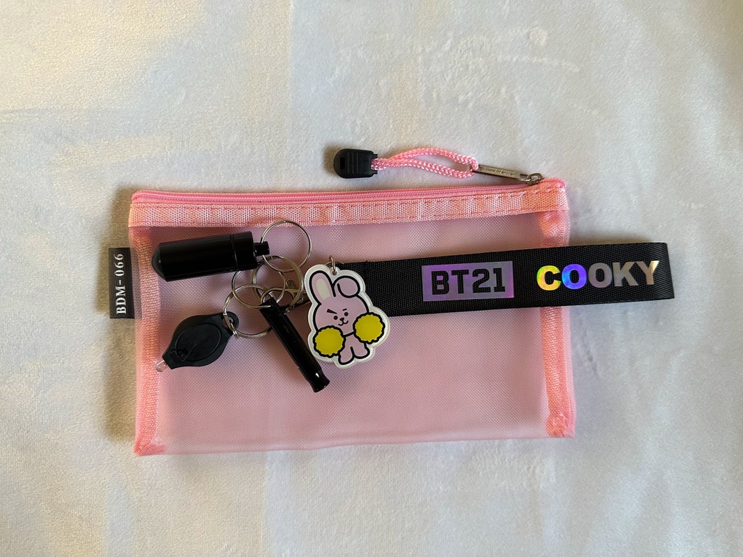 BTS BT21 Cooky Keychain Travel Set Bangtan Boys Jungkook - Etsy