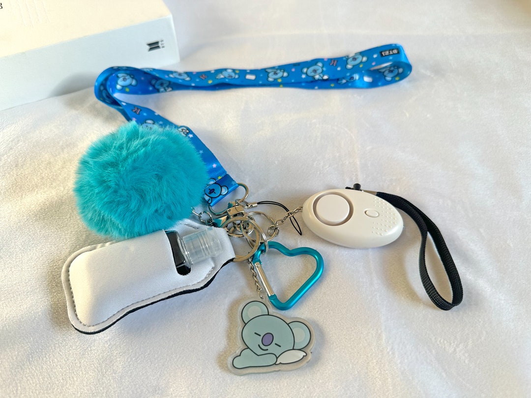 BT21 Koya Safety Keychain Set BTS Bangtan Boys RM Namjoon - Etsy