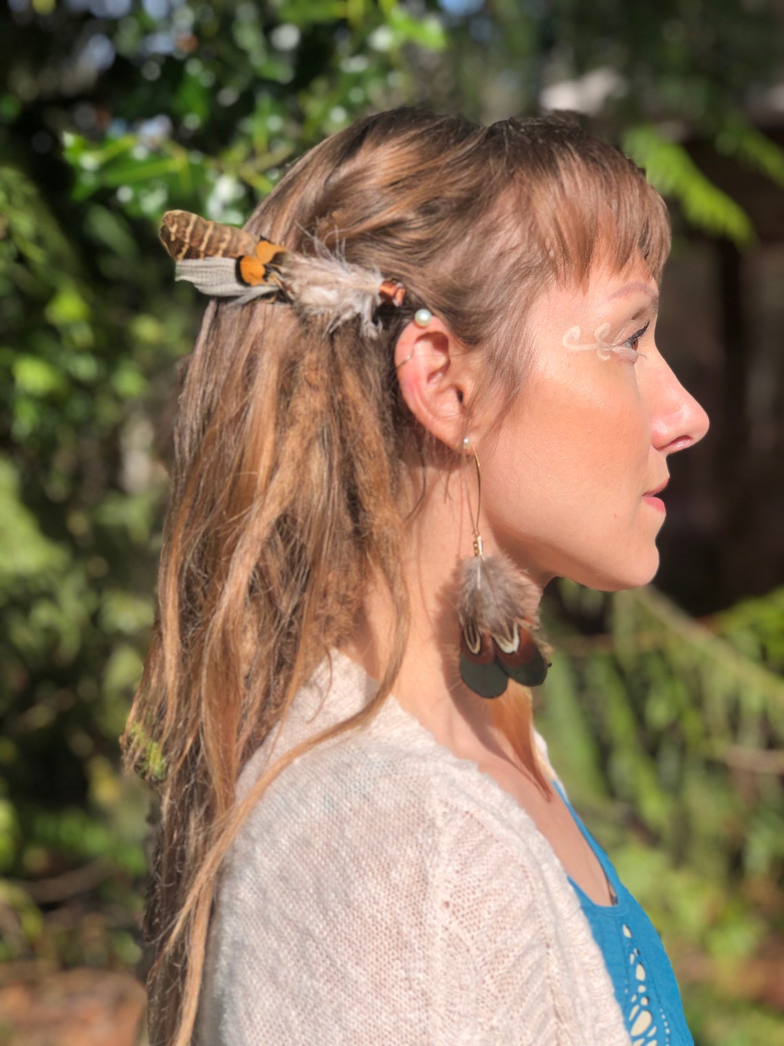 Feather Hair Clips (fairy Hair) - Etsy