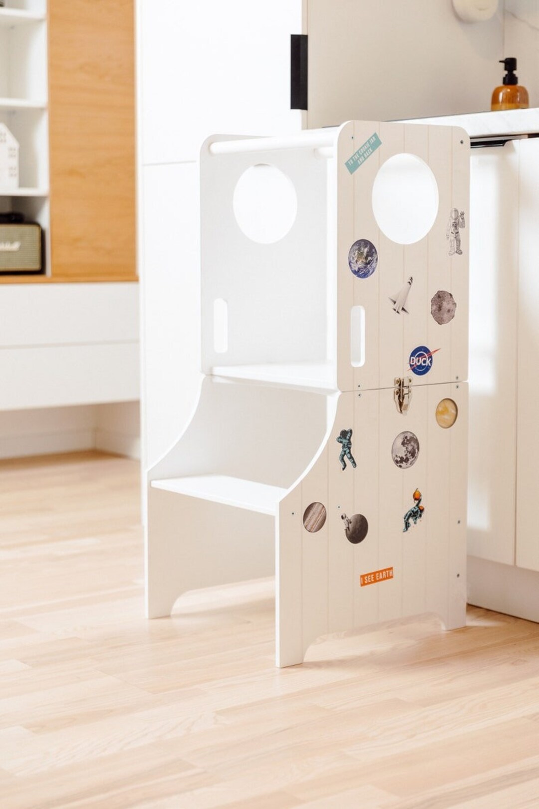 Toddler Tower Kitchen Tower That Folds Up Three-in-one - Etsy