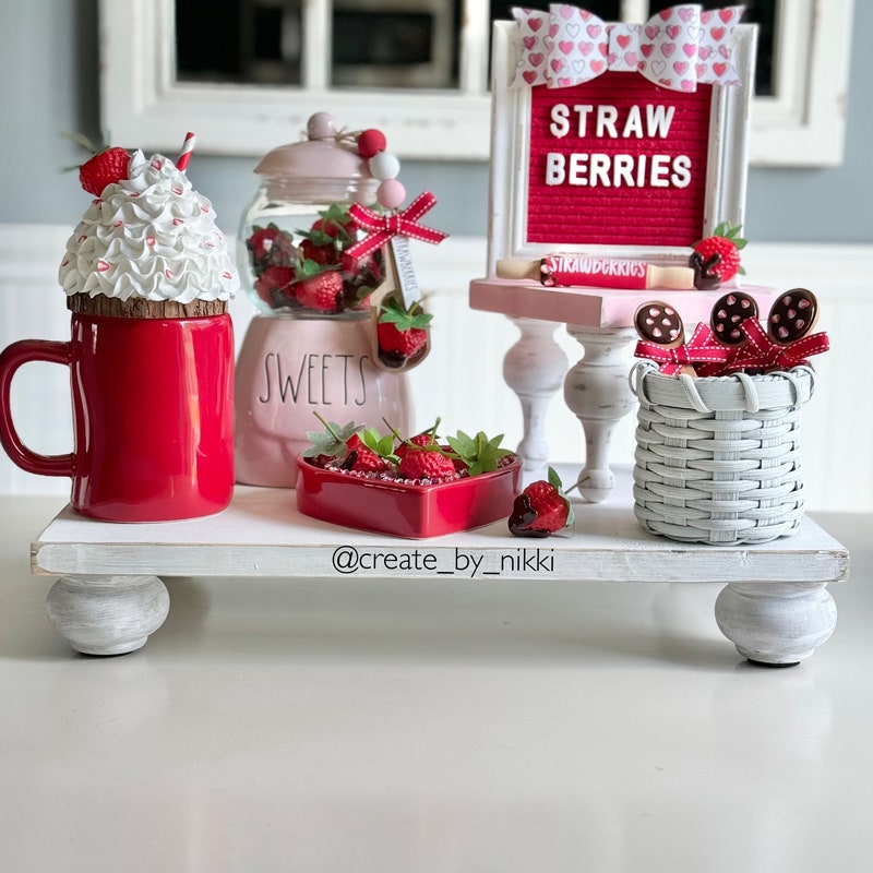 Strawberry and Ice Topper - Etsy