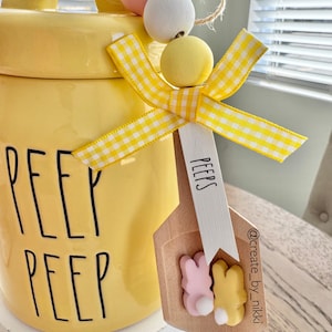 Easter Peeps | Pastel Decor | Spring Decor | Peep Garland | Scoop for ...