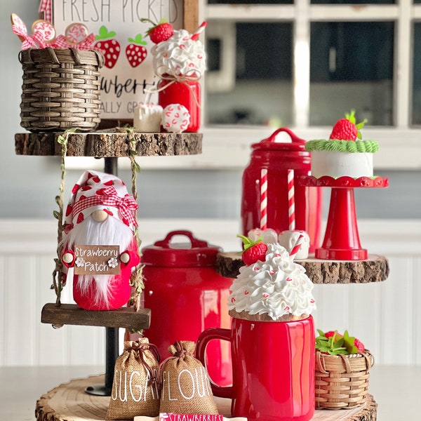 Strawberry Decor - Etsy
