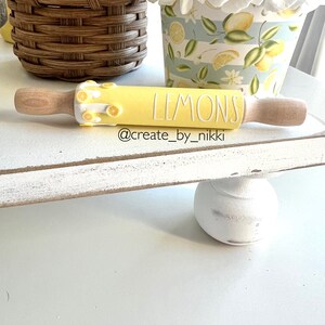 Lemons Tier Tray Summer Display Rae Dunn Display - Etsy
