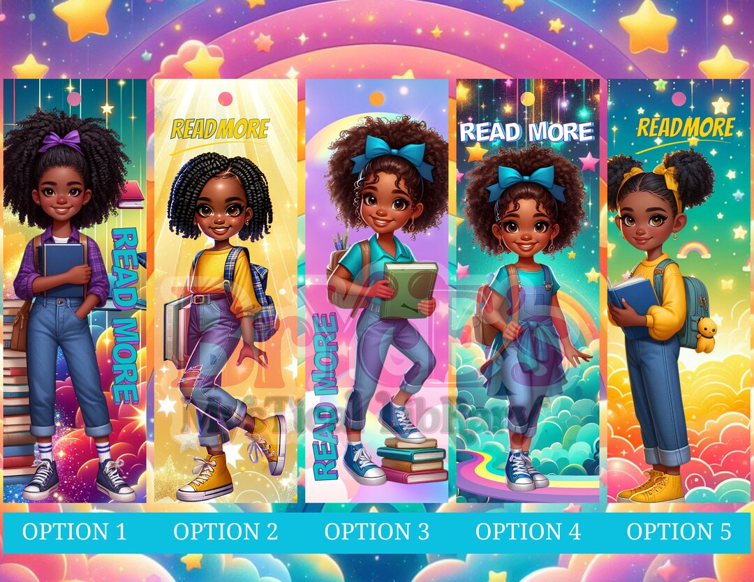 Brilliant Blossoms Bookmarks | Blooming Readers | Celebrating Girl ...