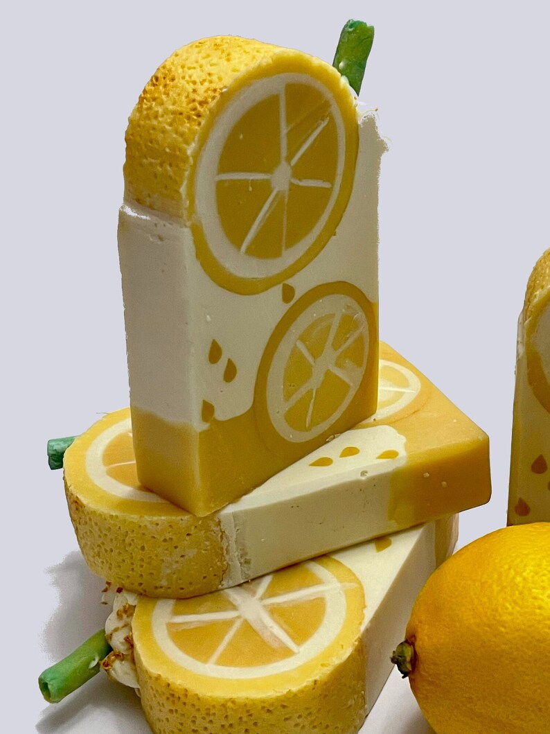 Handmade Soap/lemon Soap/vegan Soap/natural Soap/cold Processed Soap ...