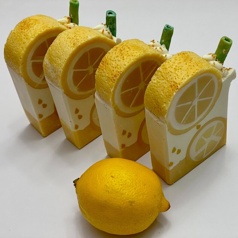 Handmade Soap/lemon Soap/vegan Soap/natural Soap/cold Processed Soap ...