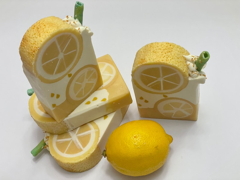 Handmade Soap/lemon Soap/vegan Soap/natural Soap/cold Processed Soap ...