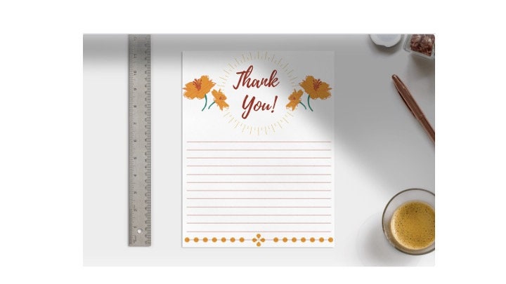Printable Thank You Notes - Etsy