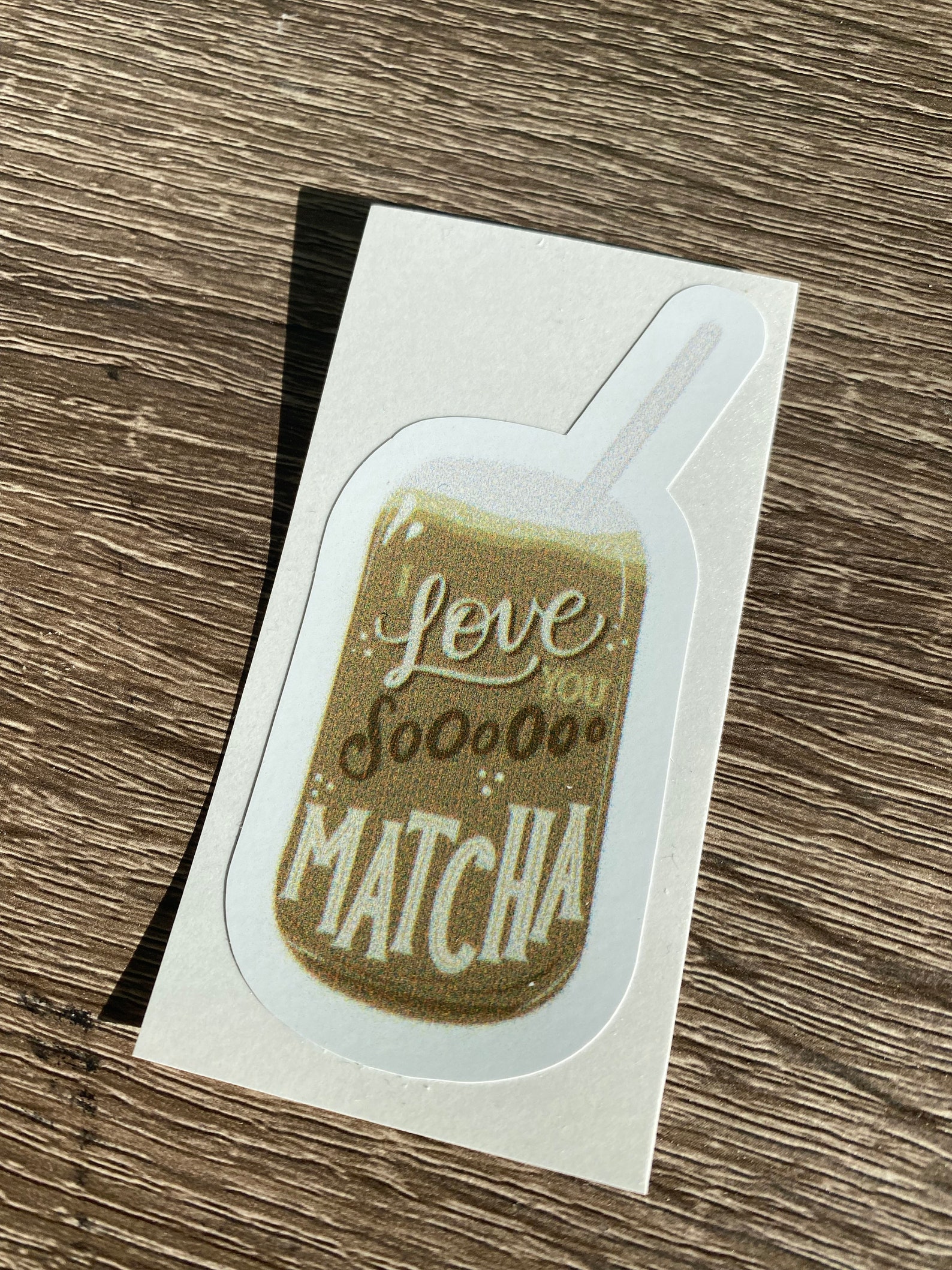 Matcha Sticker Set of 5 - Etsy