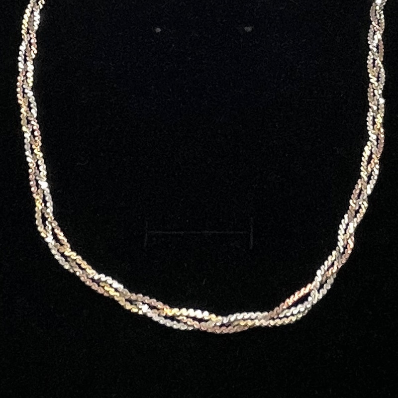 Braided Necklace - Etsy