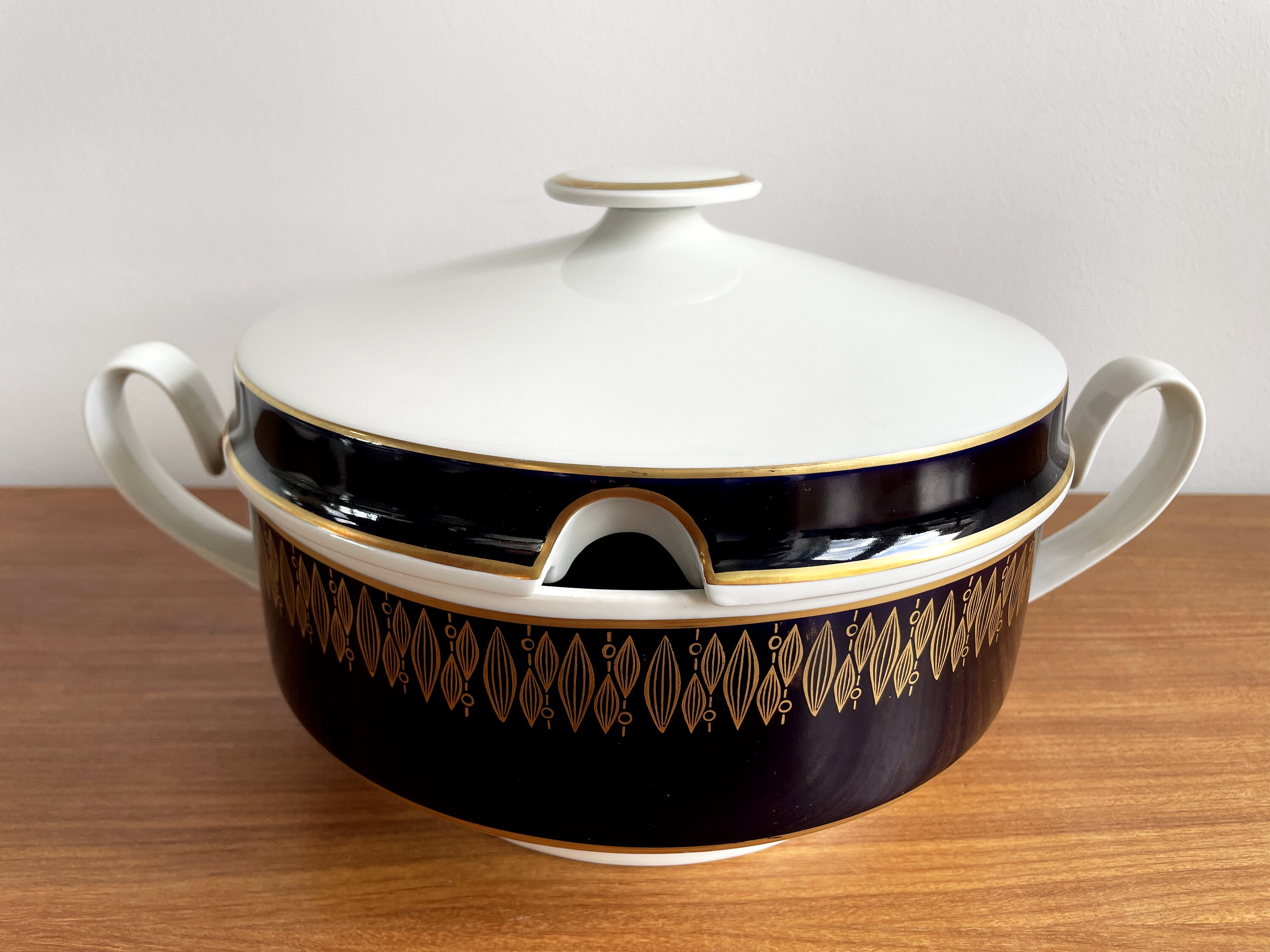 Weimar Porcelain Dinner Crockery Set, Echt Weimar Kobalt, Eleganz ...