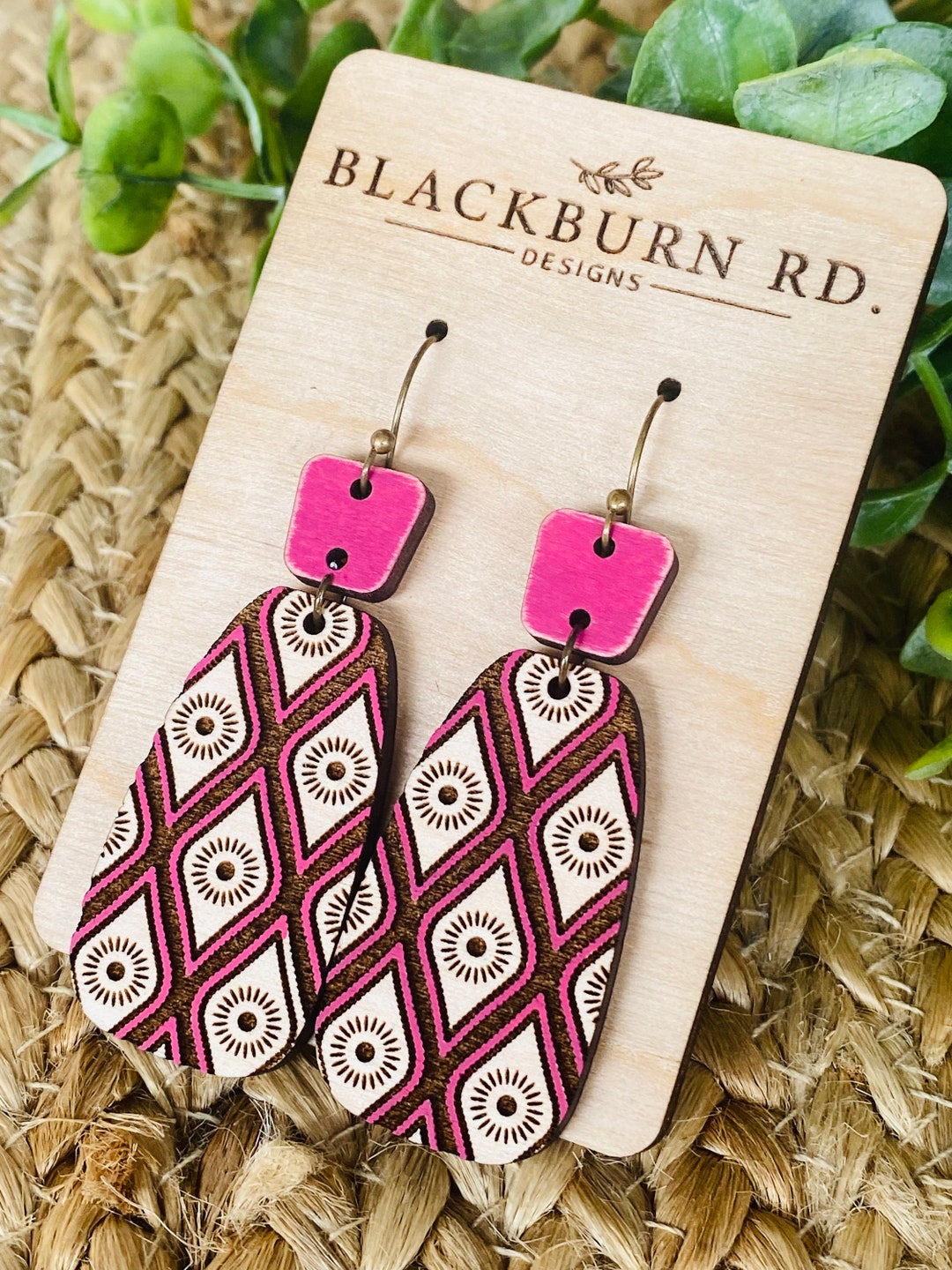 Diamond Sunburst Oblong Dangles Digital File - Etsy