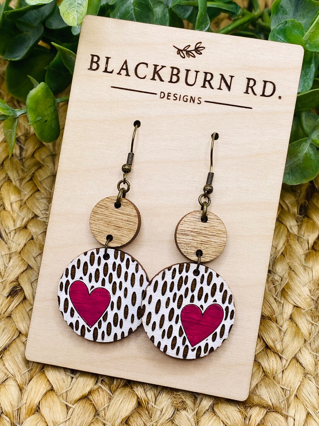 Oval Dotted Heart Insert Dangles Digital File - Etsy