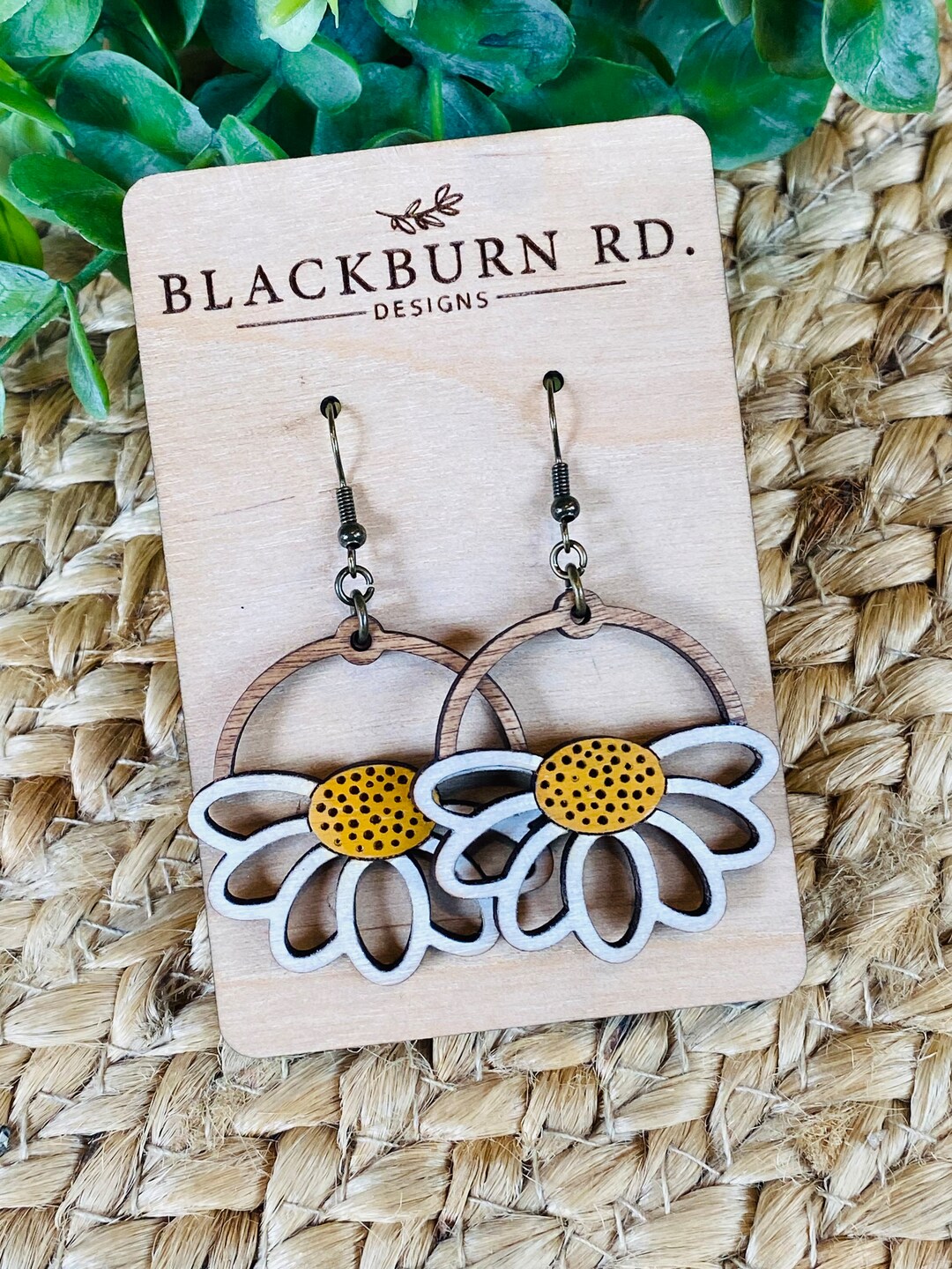 Petite Arch Daisy Dangles Digital File - Etsy