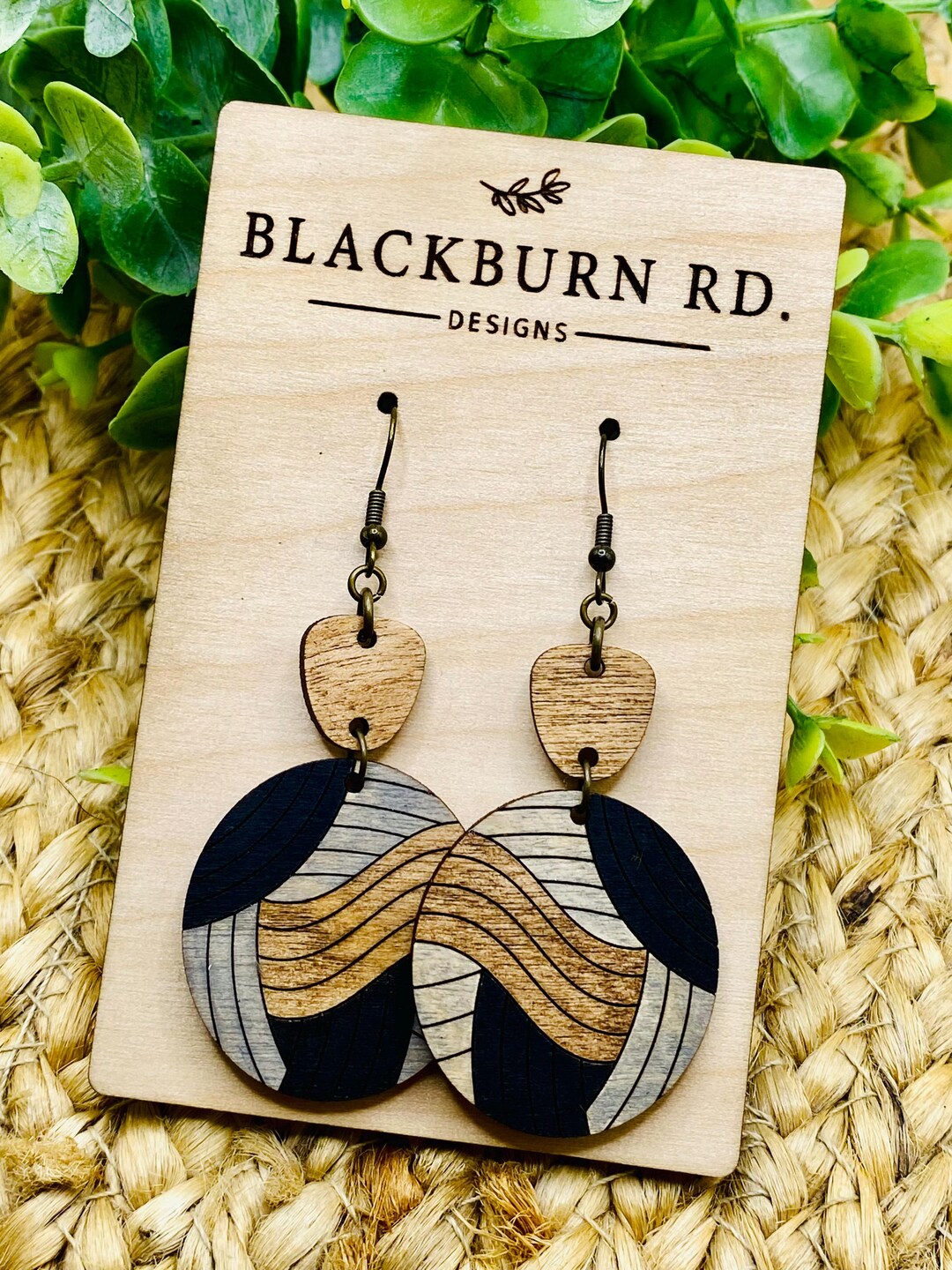 Fingerprint Boho Dangles Digital File - Etsy