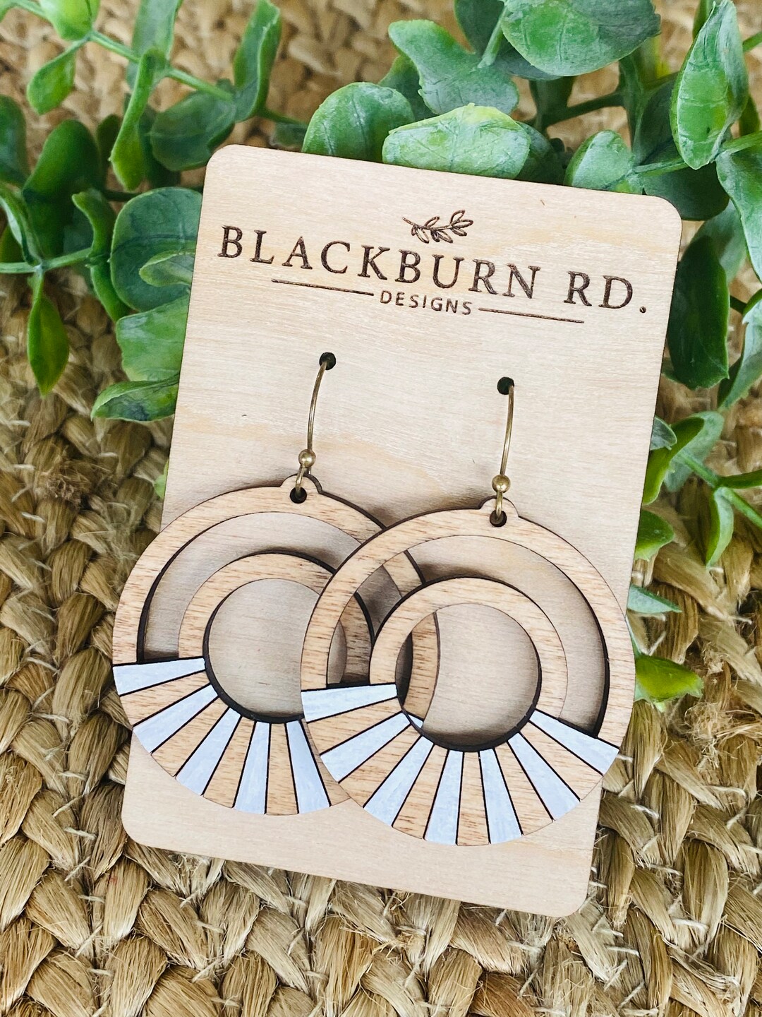 Open Cut Out Top Hoop Dangles Digital File - Etsy