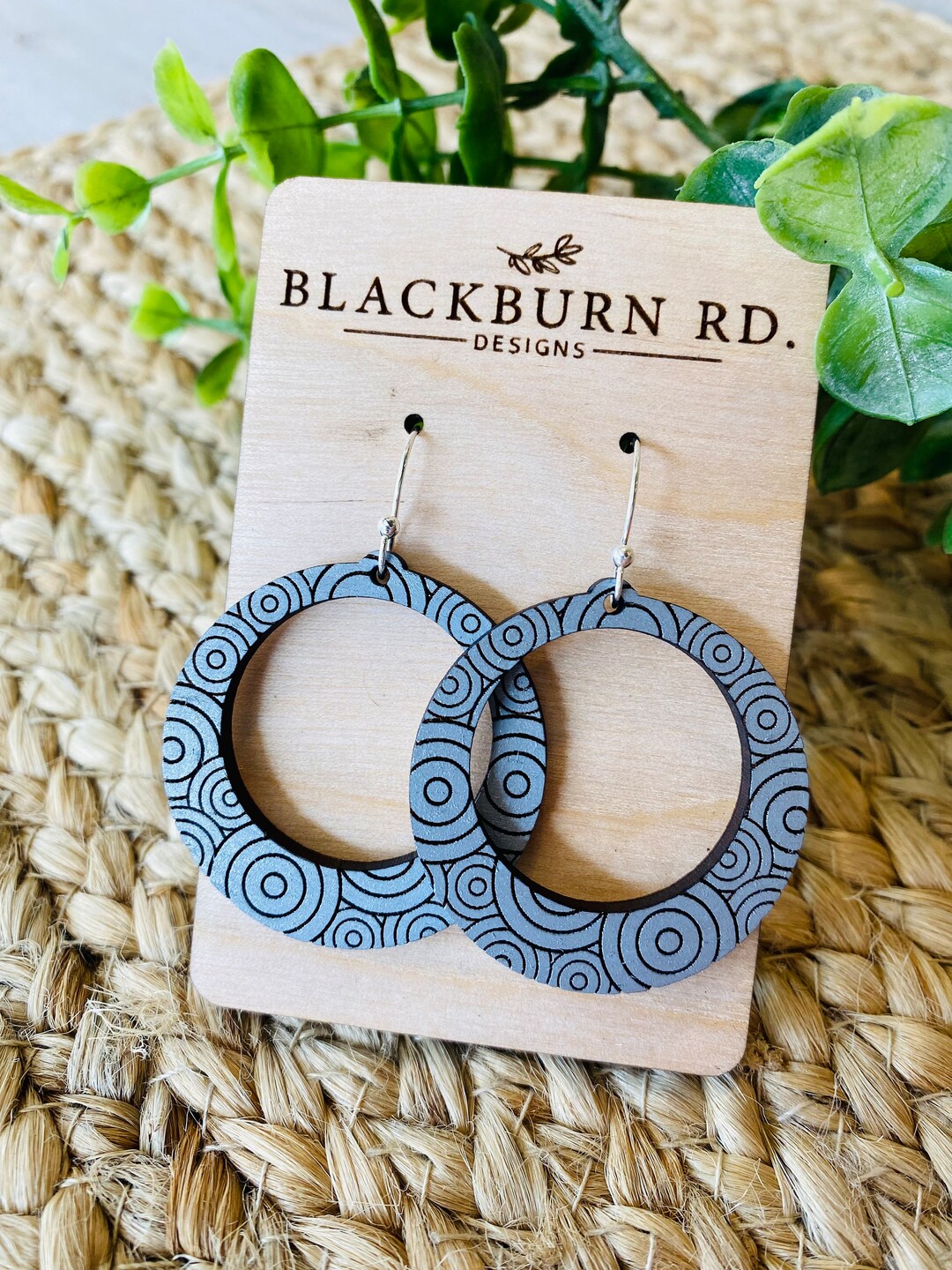 Wooden Geometric Circle Hoops Digital File - Etsy