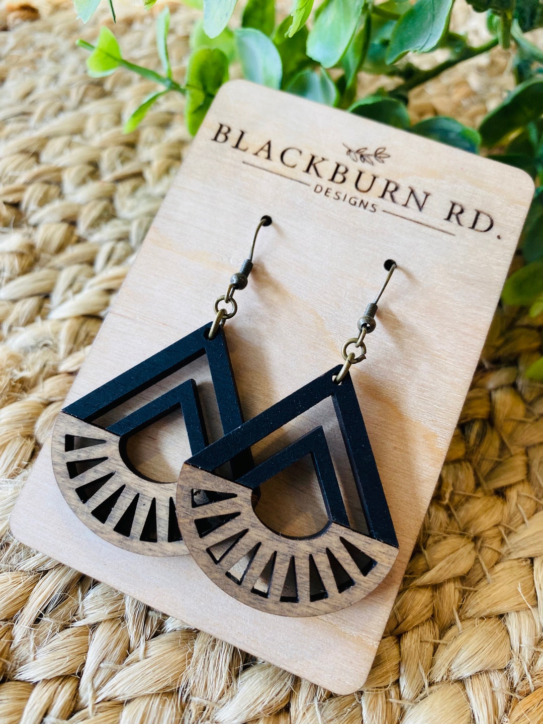 Wooden Triangle Cut Boho Dangles Digital File - Etsy