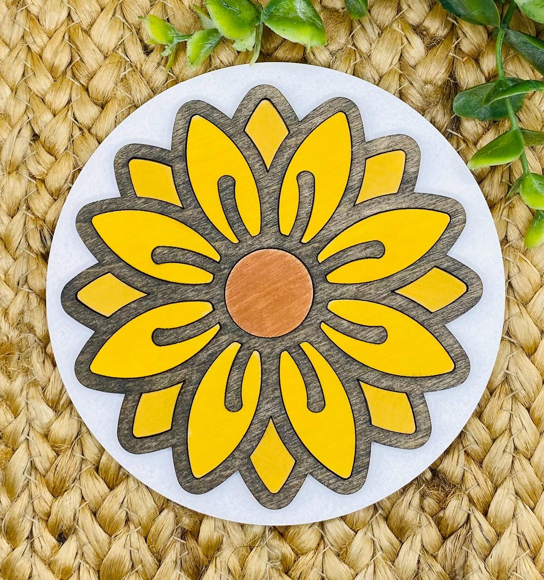 Simple Sunflower Insert for Interchangeable Shiplap Sign Digital File ...