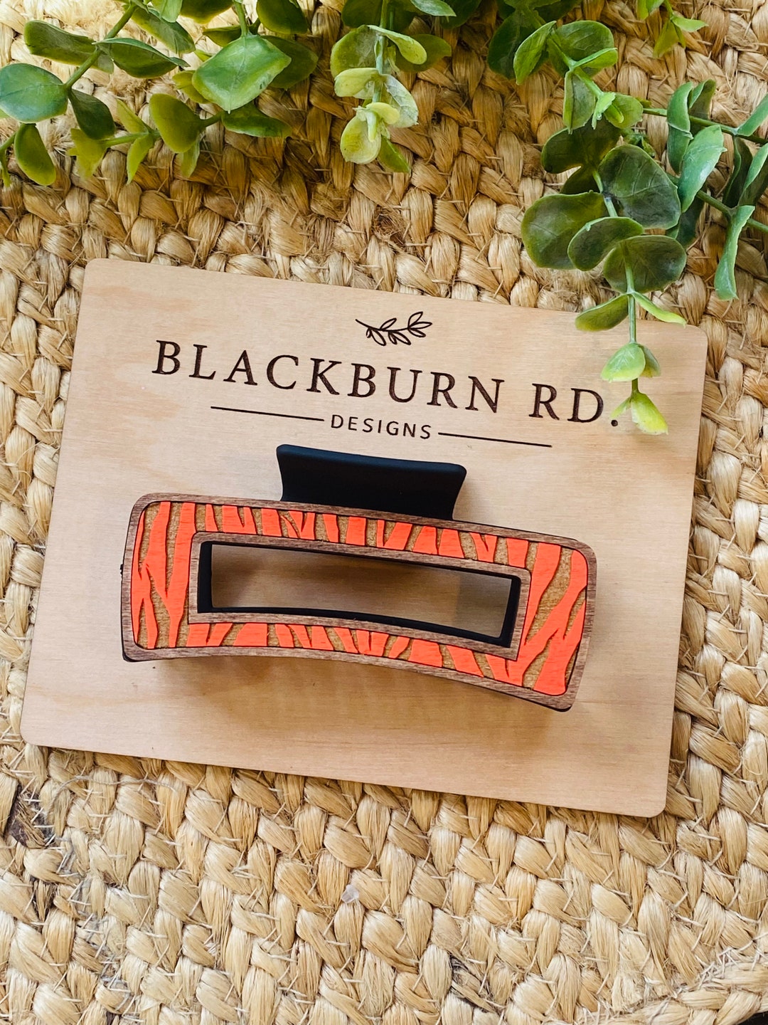 Bengal Tiger Print Claw Clip Digital File - Etsy