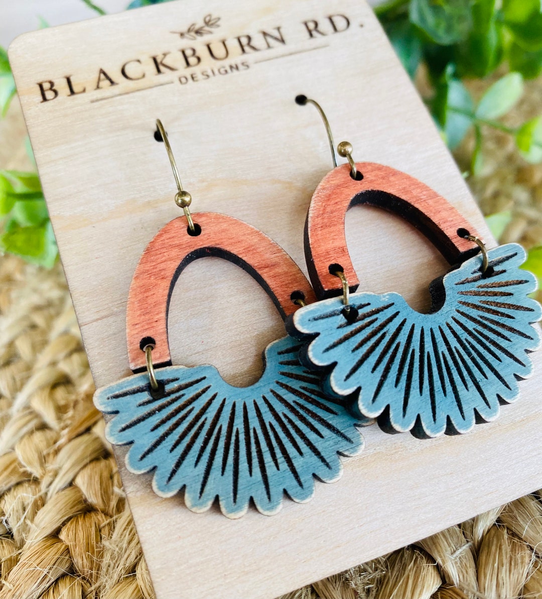 Double Stacked Arch Boho Dangles Digital File - Etsy