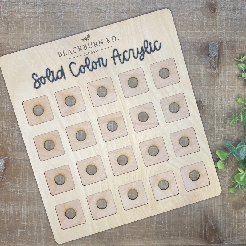 Painted Color Boards - Etsy