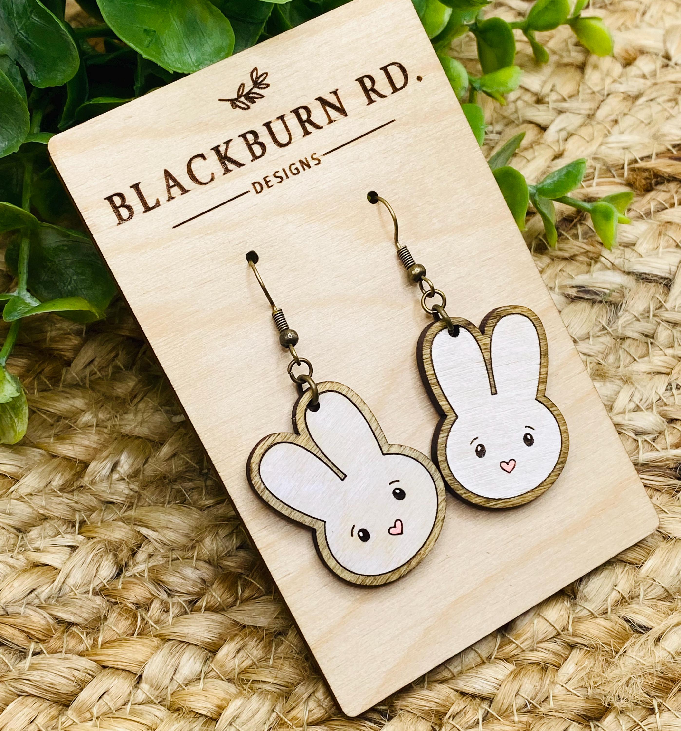 Bunny Glasses Dangles Digital File - Etsy
