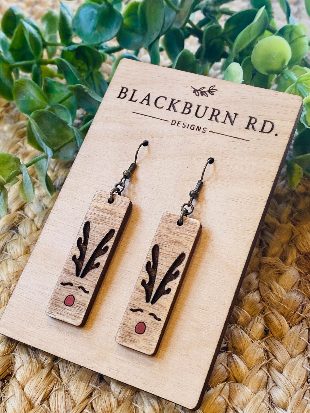 Reindeer Bar Dangles Digital File - Etsy