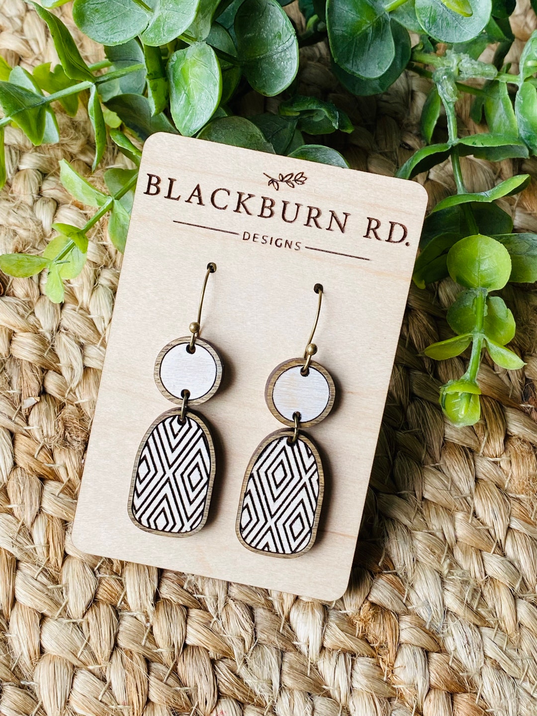 Mini Boho Triangle Oblong Dangles Digital File - Etsy