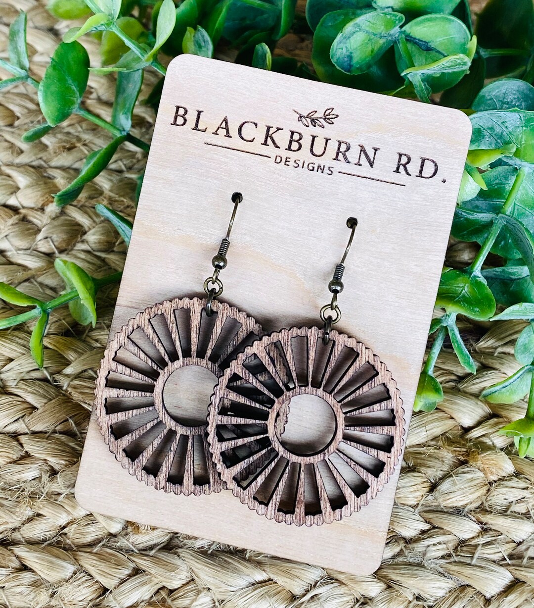 Ribbed Triangle Cut Open Hoop Dangles Digital File - Etsy