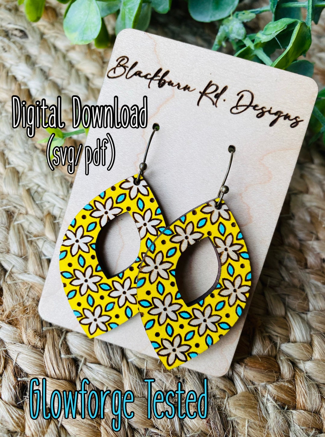 Paper Flowers Petal Leaf Dangles Bundle Digital File - Etsy