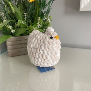 Crochet Chicken Plush Amigurumi Stuffed Animal - Etsy