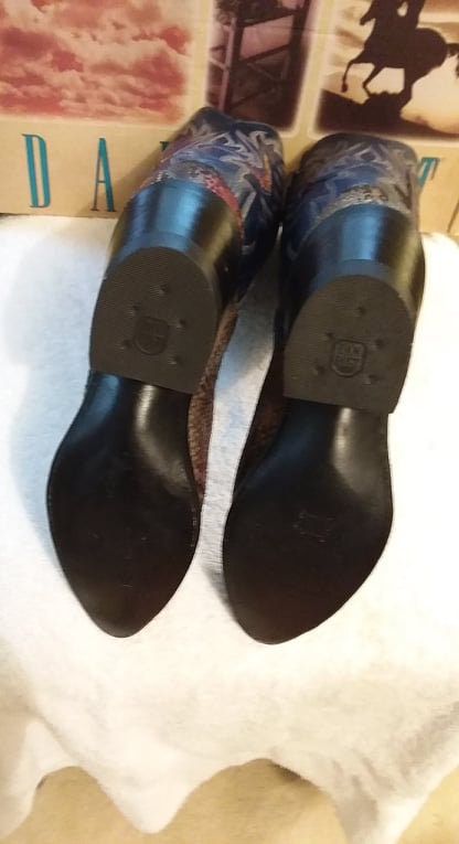 Vintage Dan Post Python Women's Boots - Etsy