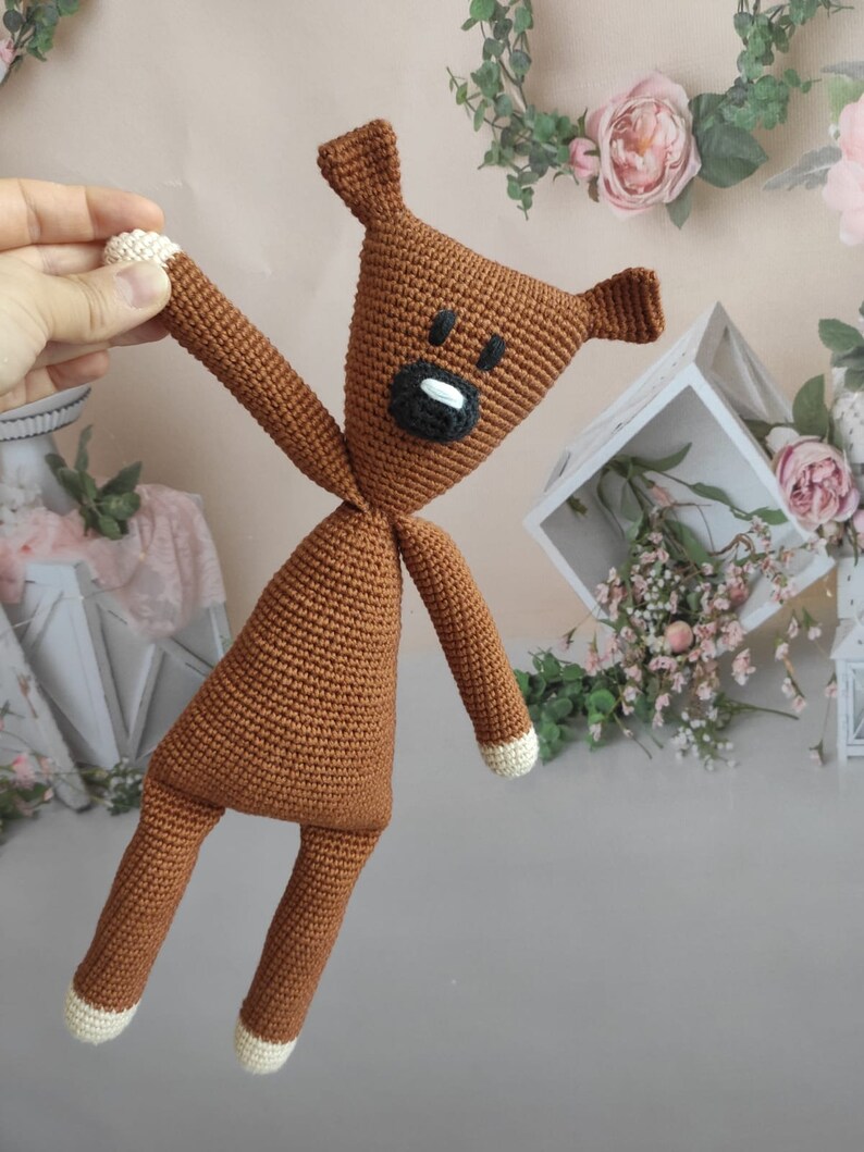 PDF: Mr Bean's Teddy Bear Crochet Pattern Mr Bean's - Etsy Australia