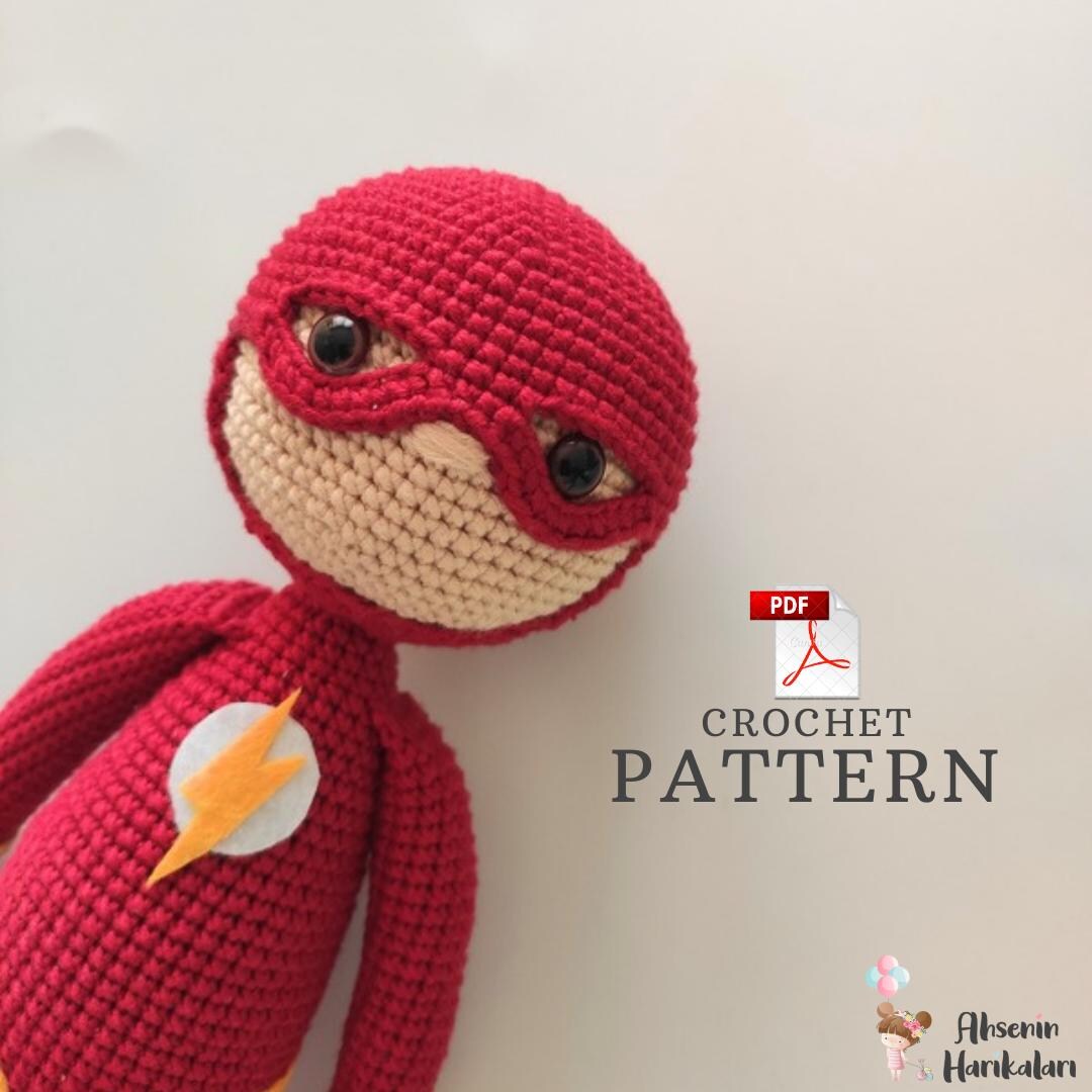 The Flash Inspired Crochet Pattern Craft With Speed, Easy Crochet ...