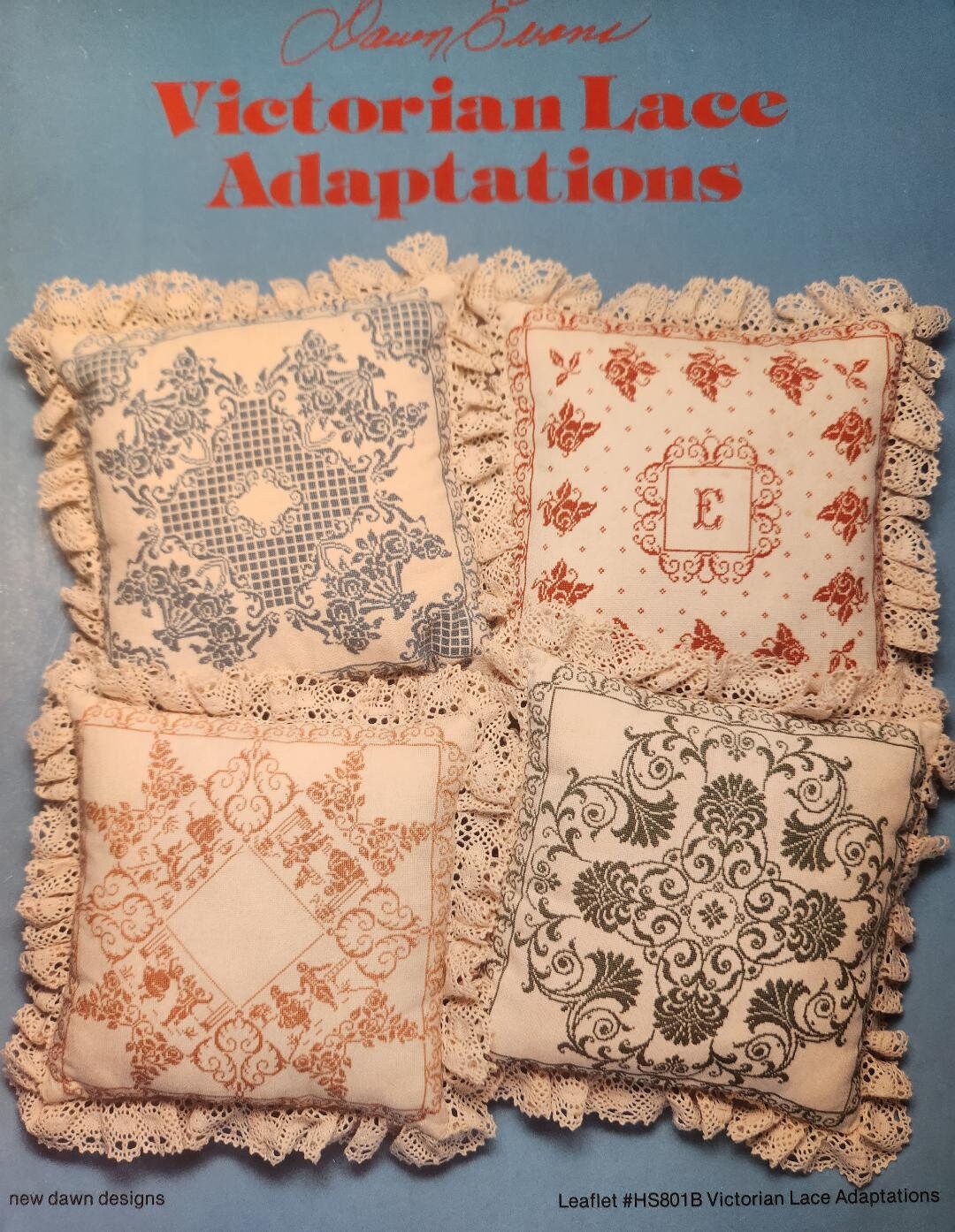 Victorian Lace Adaptations Cross Stitch Booklet - Etsy