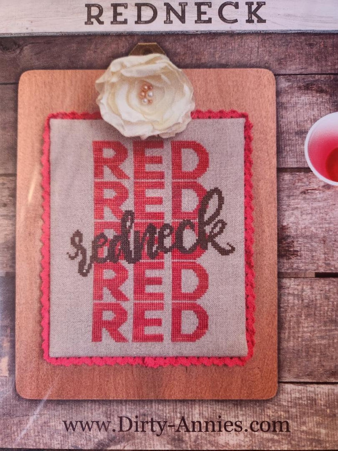 Dirty Annie's Redneck Cross Stitch Chart - Etsy