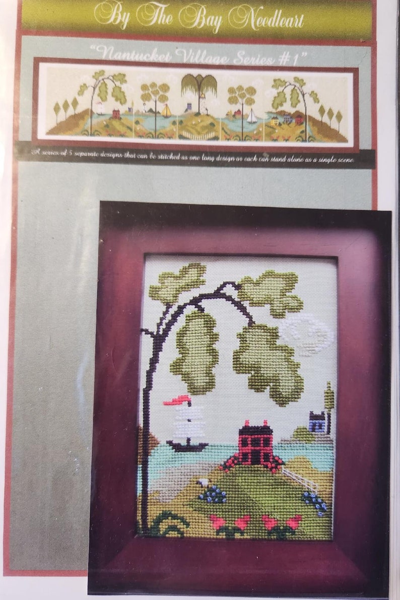 By the Bay Needleart Nantucket Village Series All 5 Charts - Etsy