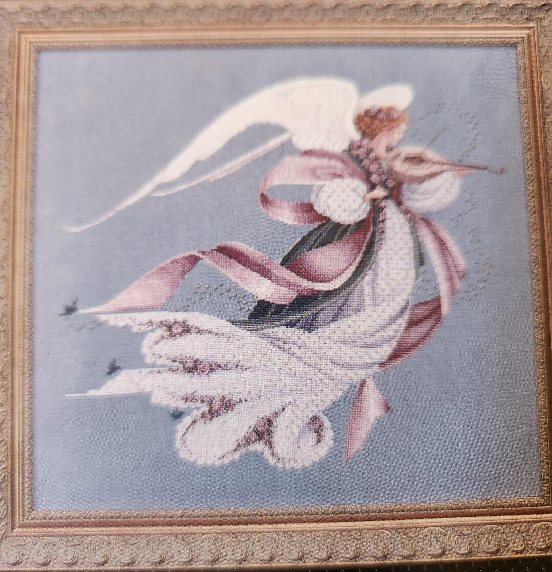 Lavender and Lace Angel of Spring Chart No 23 - Etsy