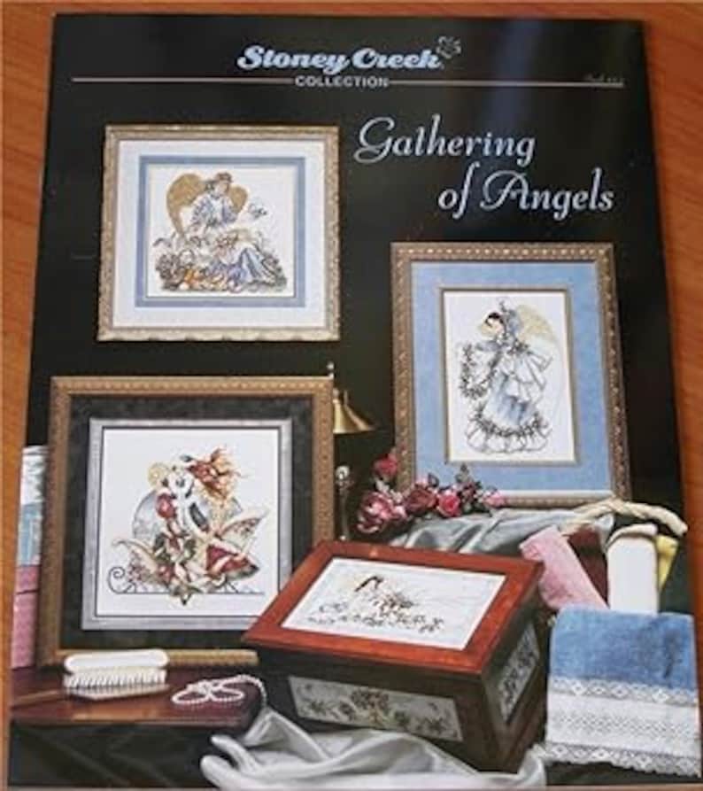Gathering of Angels Cross Stitch Charts by Stoney Creek - Etsy