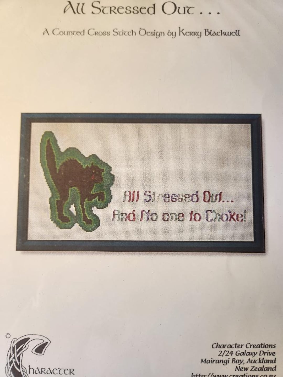 All Stressed Out Cross Stitch Chart - Etsy