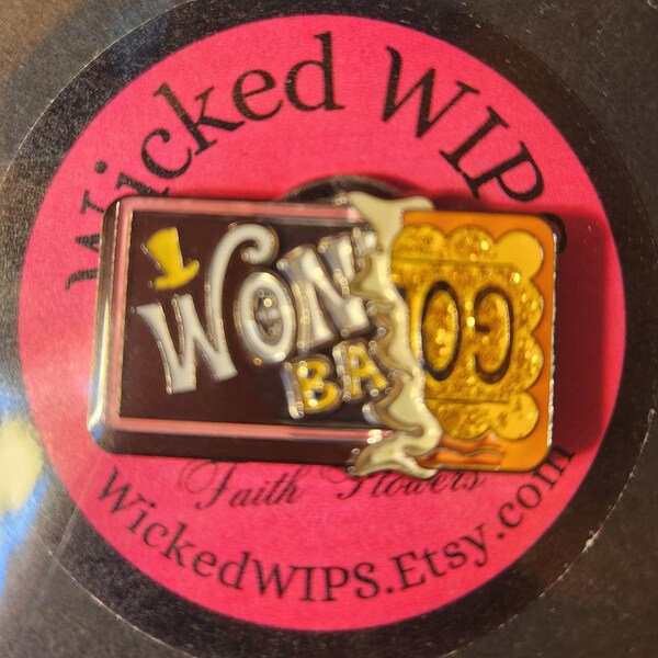 Golden Ticket Pin - Etsy